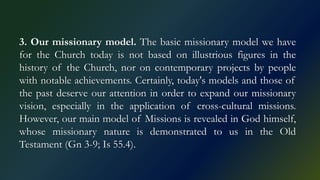 Lesson 2 – Transcultural Missions: To their Origin in the Nature of God ...