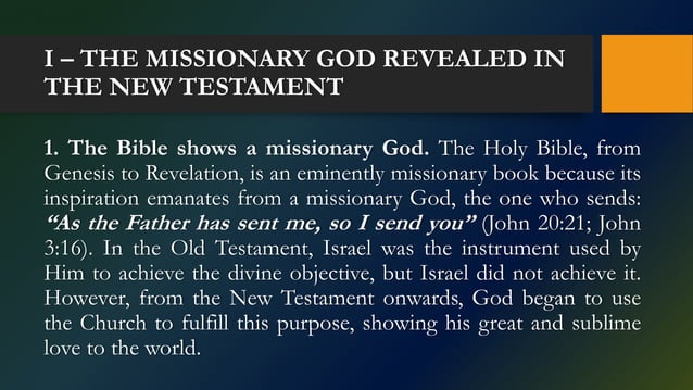 Lesson 4 – Cross-cultural Missions in the New Testament.pptx ...