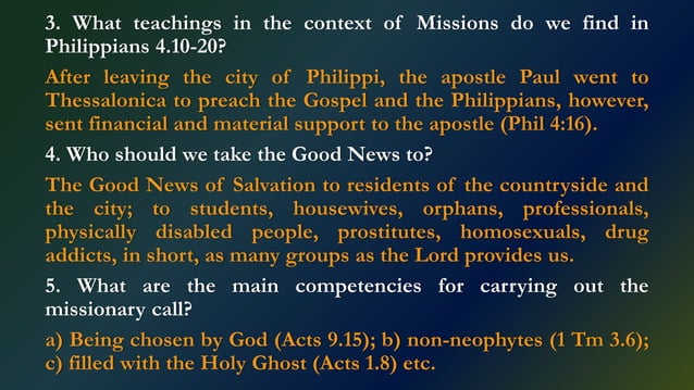Lesson 6 – Praying, Contributing and Doing Missions.pptx