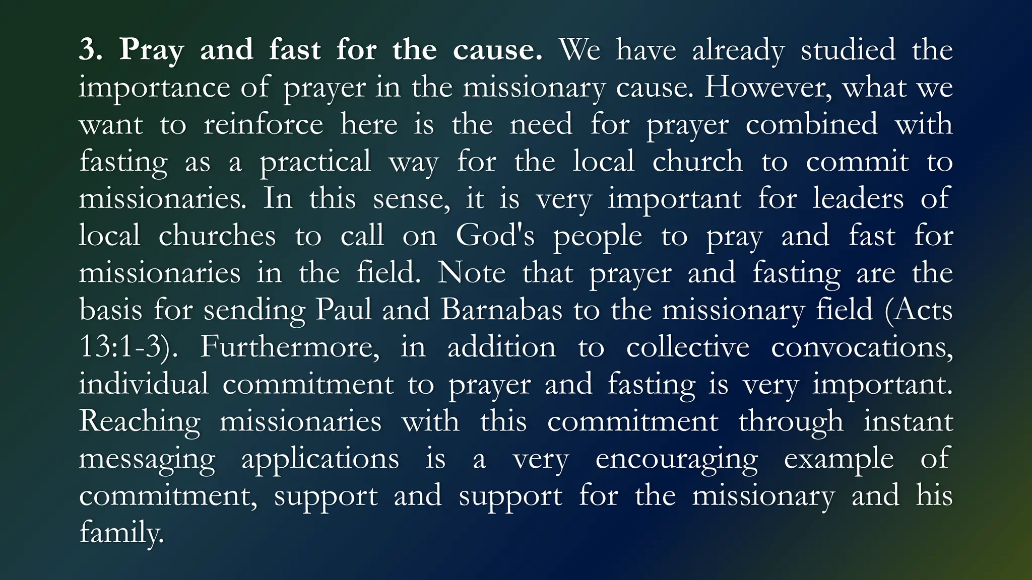 Lesson 7 – The Church’s Responsibility to Missionaries.pptx