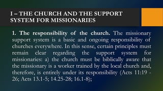 Lesson 7 – The Church’s Responsibility to Missionaries.pptx