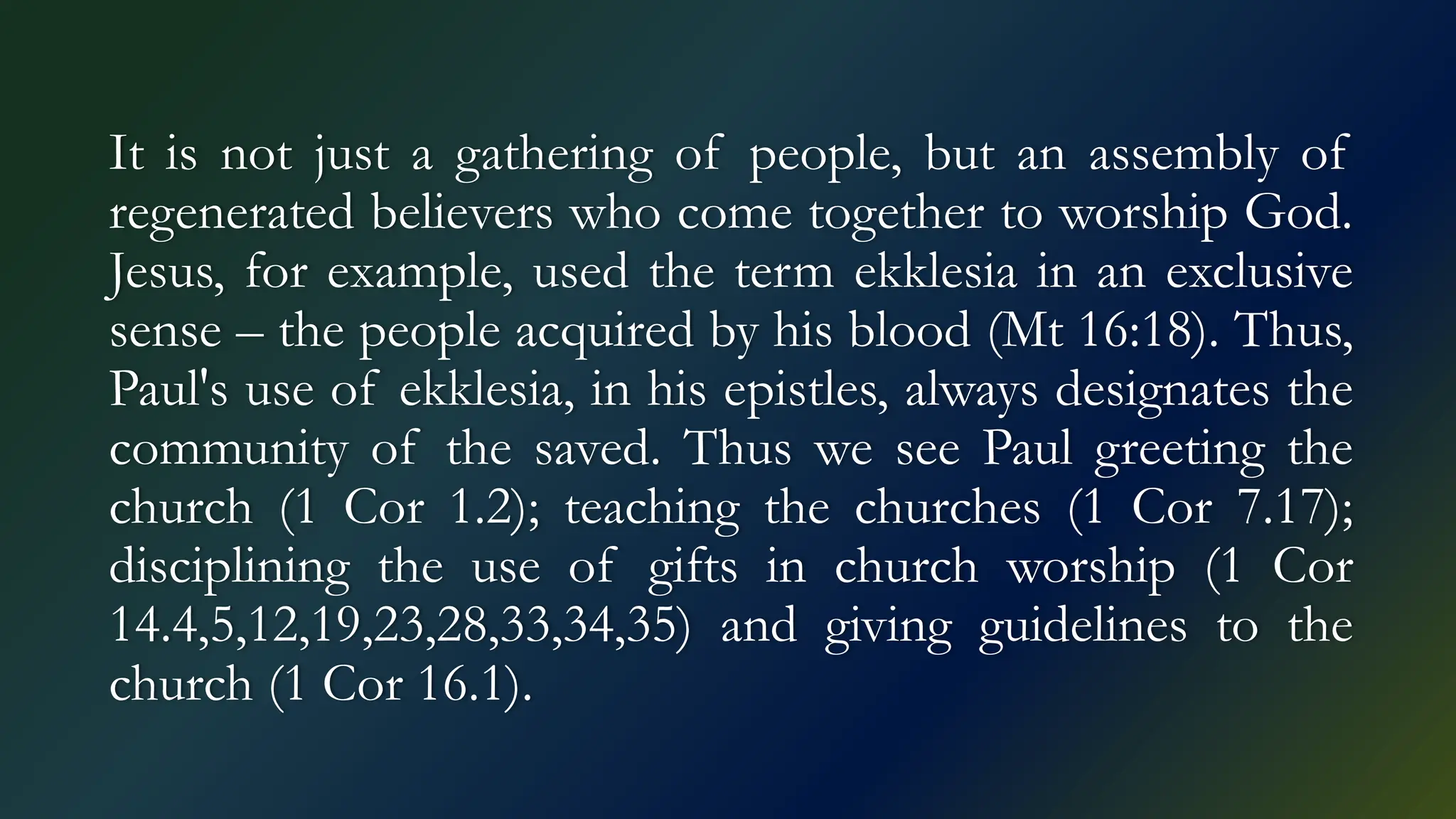 Lesson 1- The Origin of the Church - Sunday Bible School.pptx