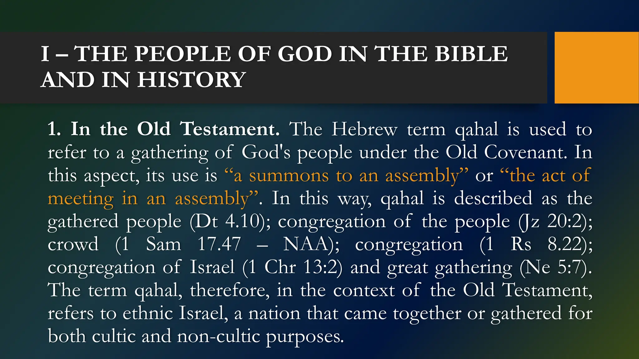 Lesson 1- The Origin of the Church - Sunday Bible School.pptx