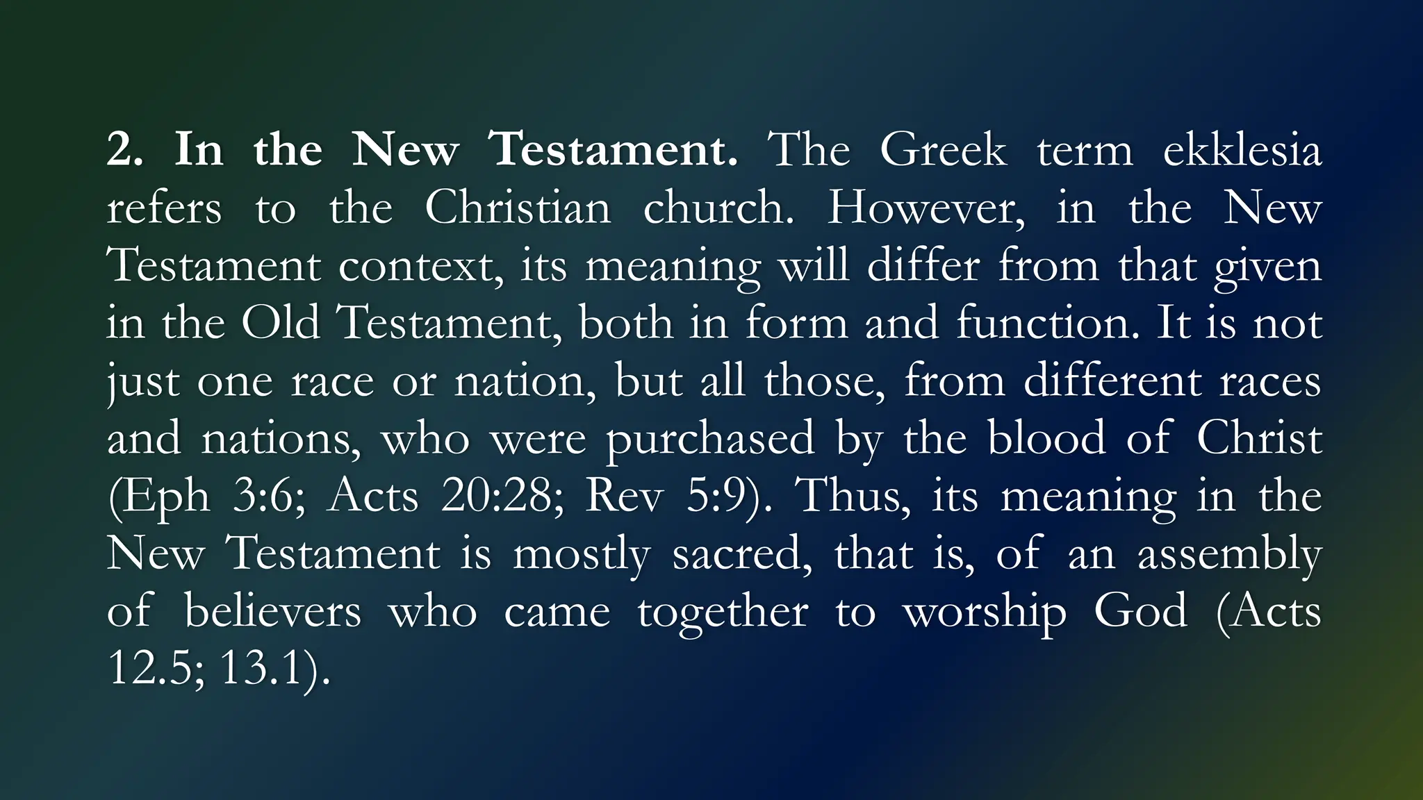 Lesson 1- The Origin of the Church - Sunday Bible School.pptx