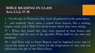Lesson 1- The Origin of the Church - Sunday Bible School.pptx