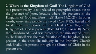 Lesson 4 - The Church and the Kingdom of God.pptx