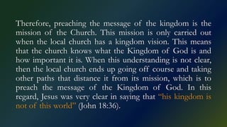 Lesson 4 - The Church and the Kingdom of God.pptx