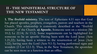 Lesson 7 - The Ministry of the Church.pptx