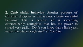 Lesson 8 - Discipline in the Church.pptx