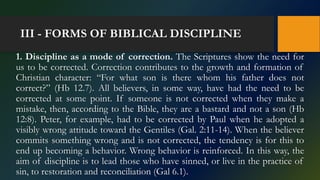 Lesson 8 - Discipline in the Church.pptx | Christianity | Religion ...