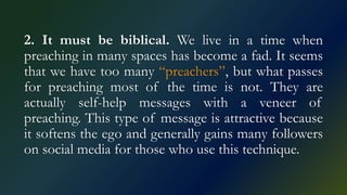 Lesson 12 - The Role of Preaching in Worship.pptx