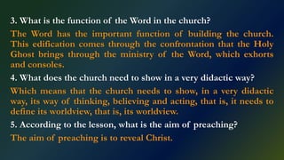 Lesson 12 - The Role of Preaching in Worship.pptx