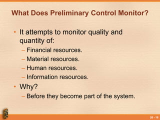 Lesson 20 Basic Elements of Control | PPT
