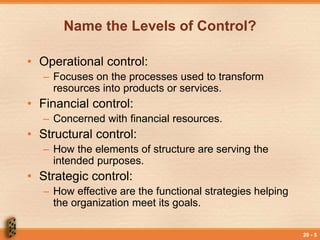 Lesson 20 Basic Elements of Control | PPT