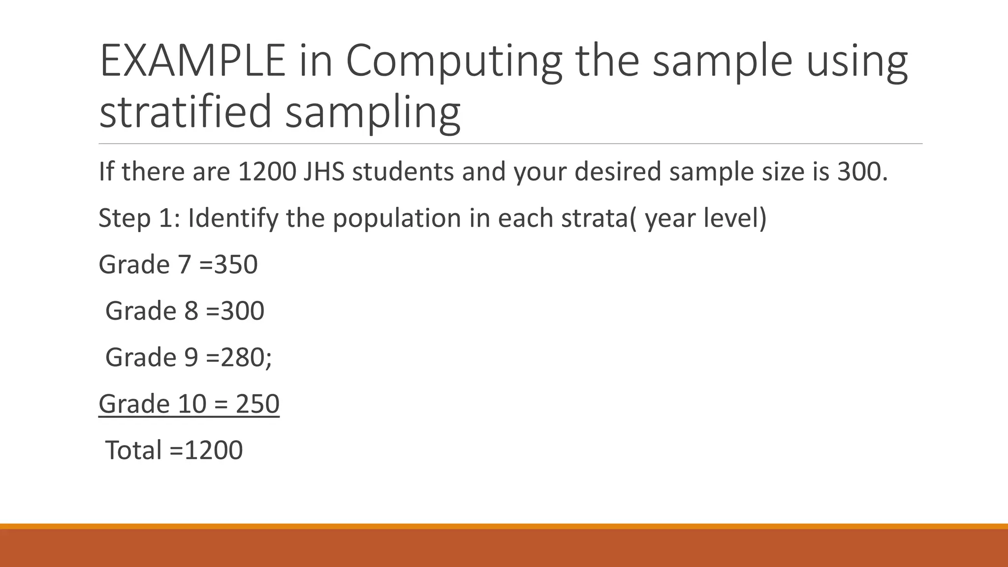 Lesson 20 describing sample size and sampling procedures | PPTX