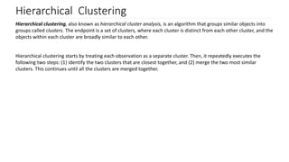 Clustering - Machine Learning Techniques | PDF