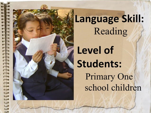 Lesson Plan - Reading Skill | PPT