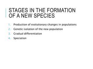 Lesson 20 speciation | PPTX