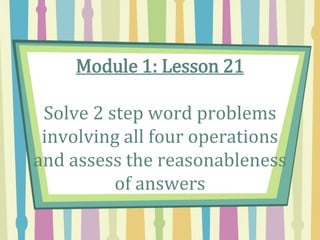Lesson 21 | PPT
