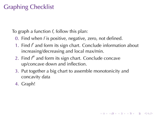 Lesson 21: Curve Sketching II (Section 4 version) | PPT