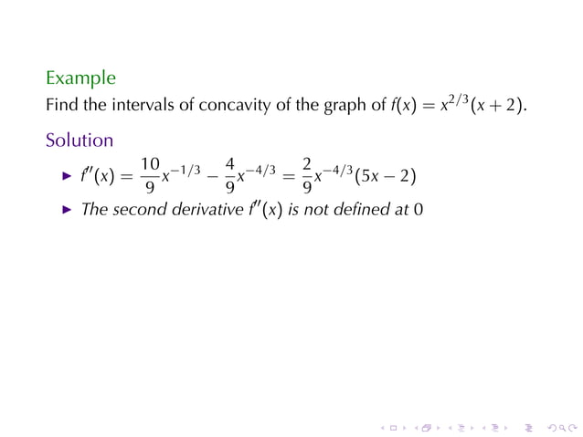 Lesson 21: Derivatives and the Shapes of Curves | PPT