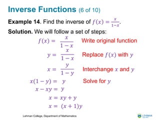 Lesson 21: More Algebra | PPTX