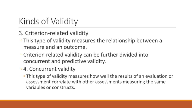 Lesson 21 designing the questionaire and establishing validity and ...