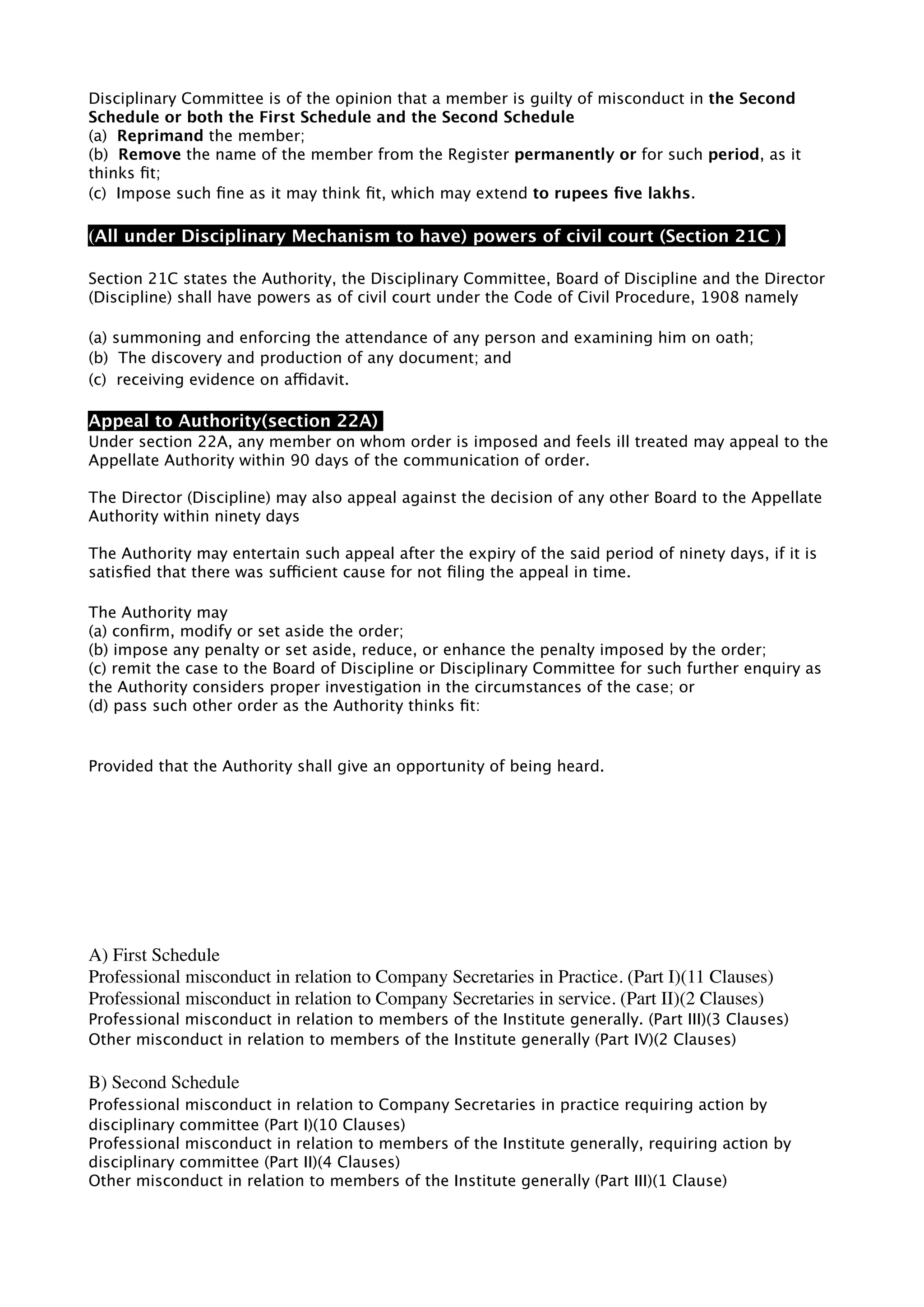 Lesson 21 Legal Framework Governing Company Secretaries : Company Law ...