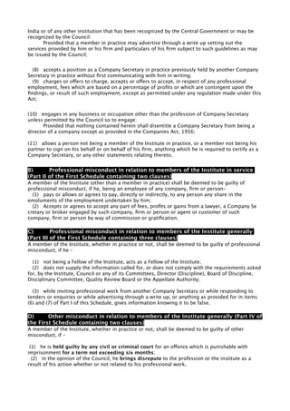 Lesson 21 Legal Framework Governing Company Secretaries : Company Law ...