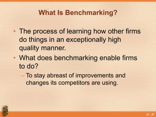 Lesson 21 Managing Operations, Quality and Productivity | PPT