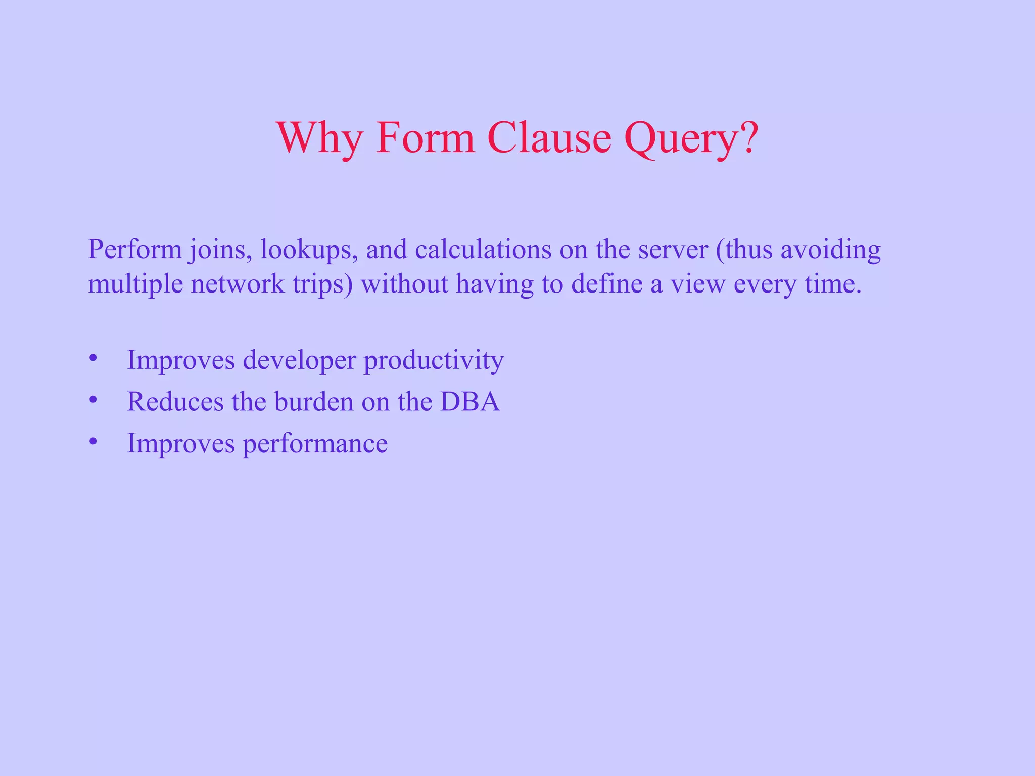 Oracle Forms Data Blocks On Different Sources Ppt