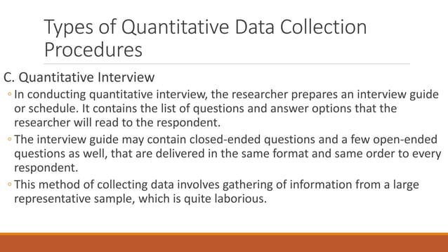 Lesson 22 planning data collection procedures | PPTX