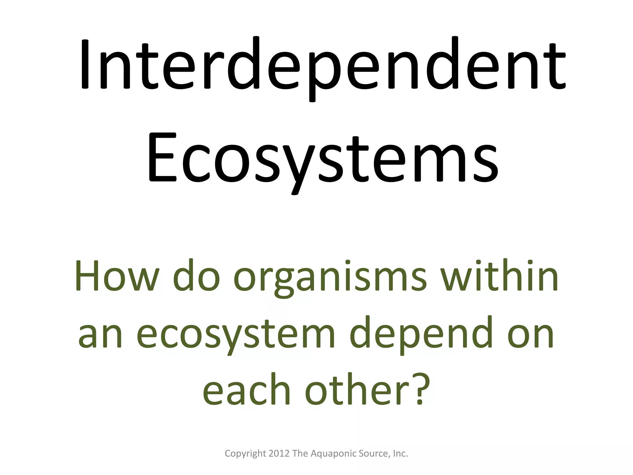 Lesson 23 ecosystem | PPTX