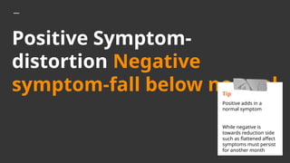 lesson 2 & 3 - schizophrenia and its symptoms | PPT