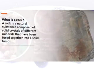 Lesson 2, 3 & 4_Earth_s Subsystems_ Rock Forming Minerals_Types of ...