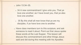 Lesson 23 love one another | PPTX