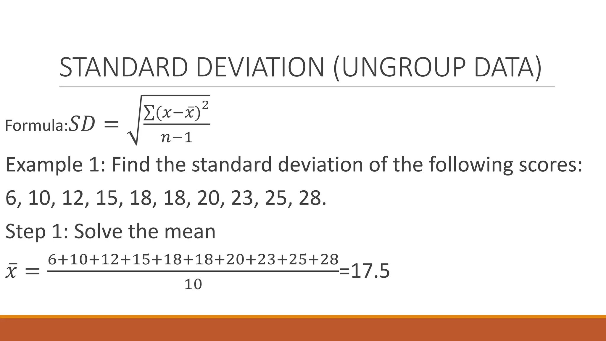 Lesson 23 planning data analyses using statistics | PPTX