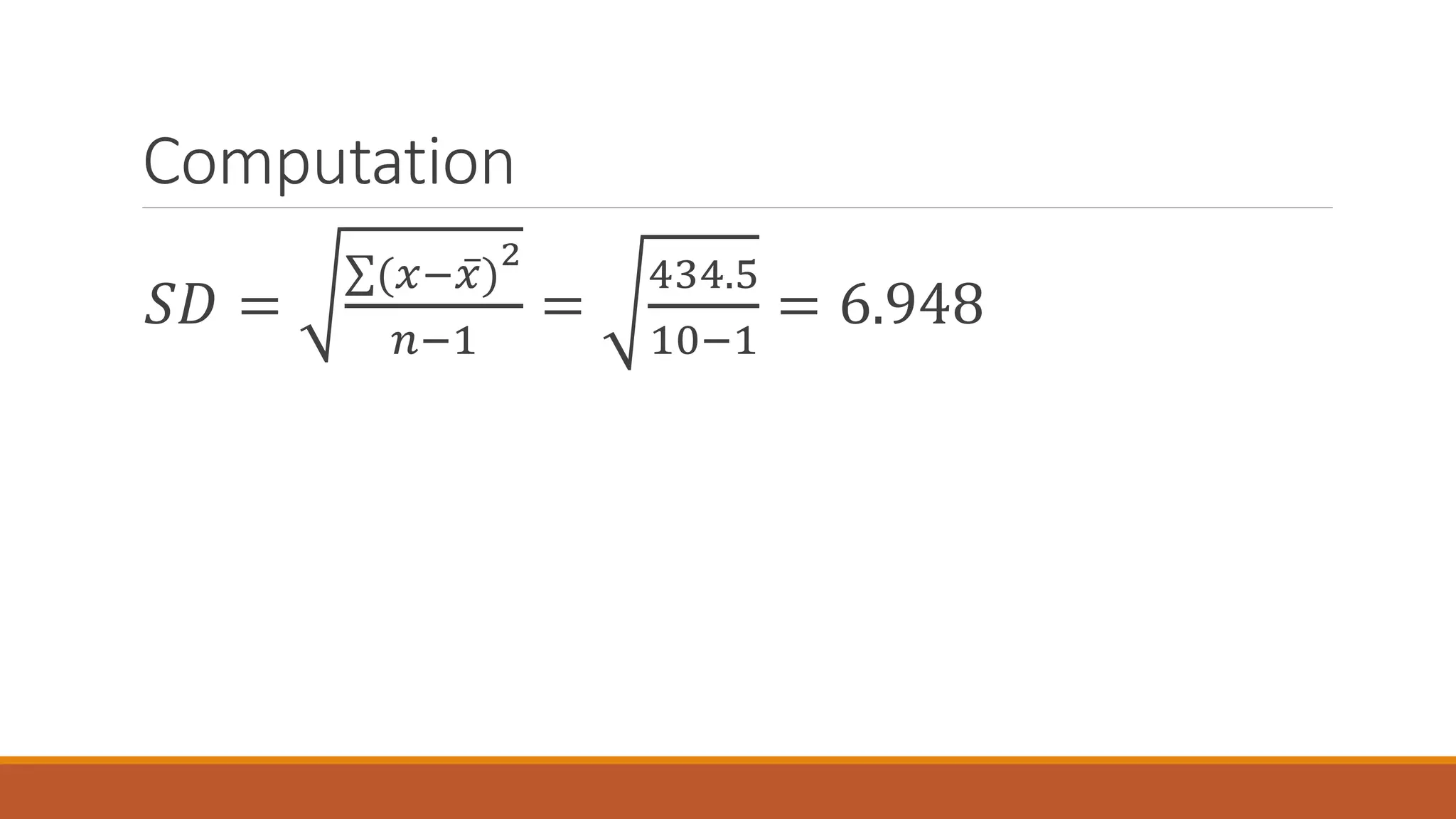 Lesson 23 planning data analyses using statistics | PPTX