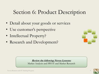 Lesson 24: Writing a Business Plan | PPTX