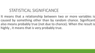 Lesson 24 testing the hypothesis | PPTX