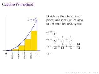 Lesson 25: Areas and Distances; The Definite Integral | PDF