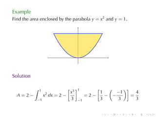 Lesson 25: Evaluating Definite Integrals (Section 10 version) | PDF