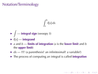 Lesson 25: Evaluating Definite Integrals (Section 10 version) | PDF