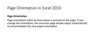 Lesson 25- Excel Lesson 10.pptx | Desktop Publishing | Computer ...