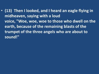 Lesson 25 the second, third and fourth trumpets | PPT