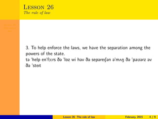 Lesson 26 | PPT