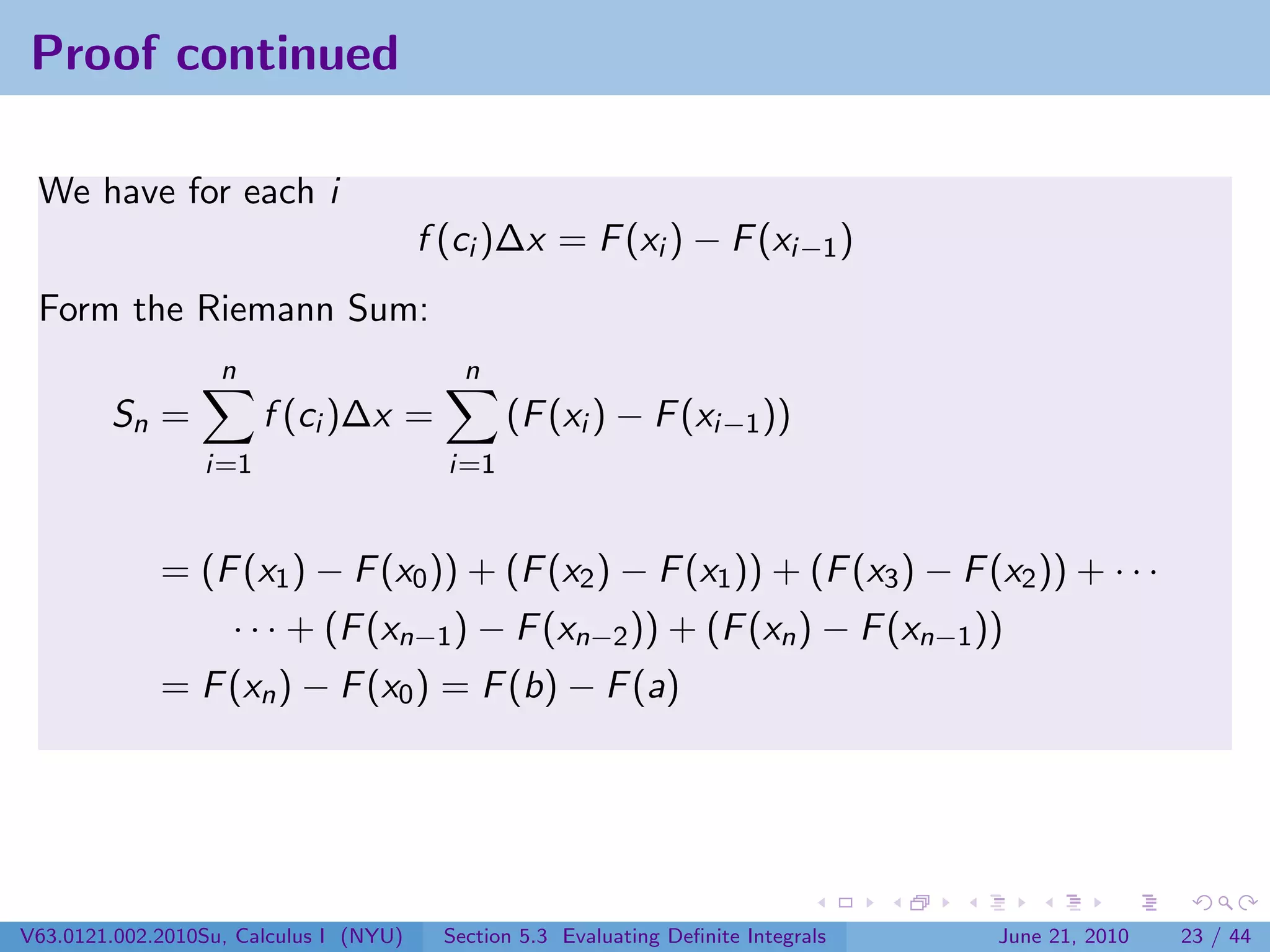Lesson 26: Evaluating Definite Integrals | PPT