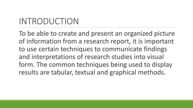 Lesson 26 presenting and interpreting data in tabular and graphical ...