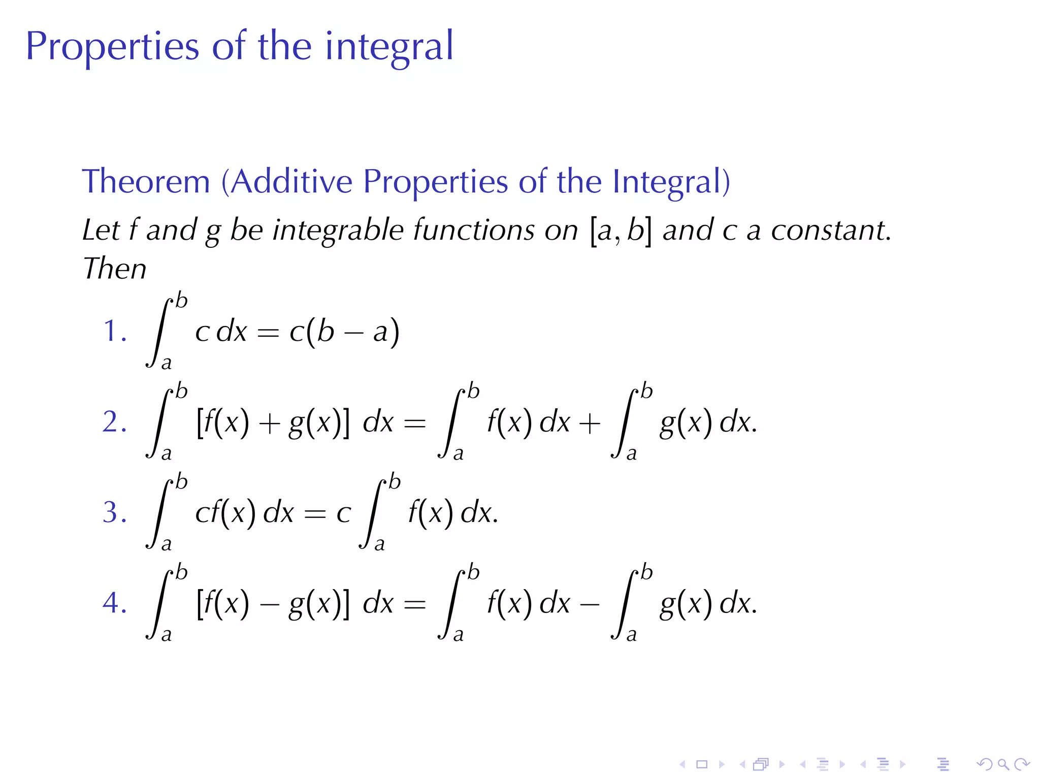 Lesson 26: The Definite Integral | PPT