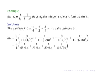 Lesson 26: The Definite Integral | PPT